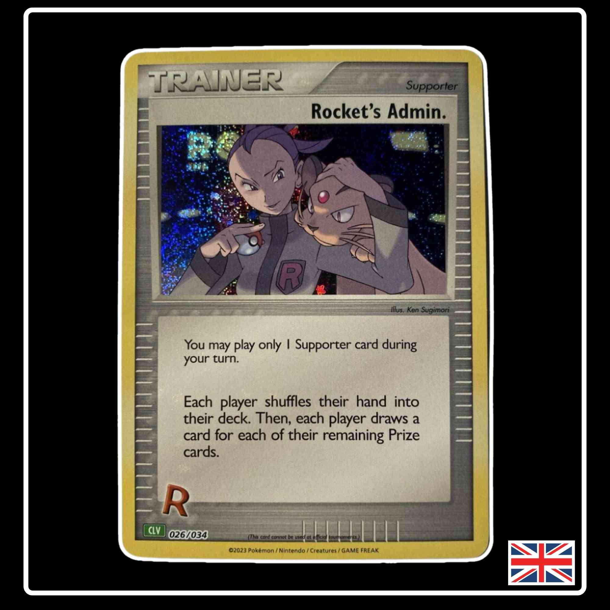 Rocket-Vorstand 026/034 TCG Classic Collection – PokeDirris