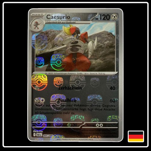 Caesurio Meisterball – Pokémon Karte | Schwarze Blitze – PokeDirris